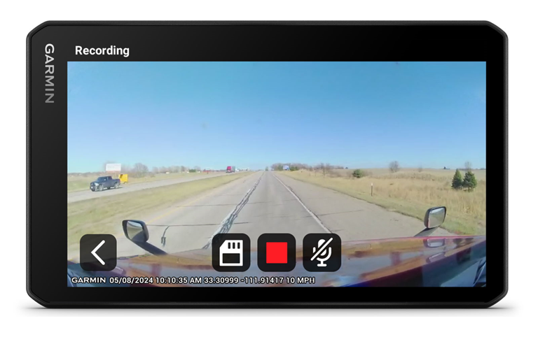 Garmin dezlCam LGV725 7-inch GPS Truck Sat Nav with Built-in Dash Cam ...