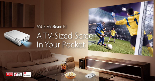 Asus Zenbeam E1 Portable Projector | Harvey Norman