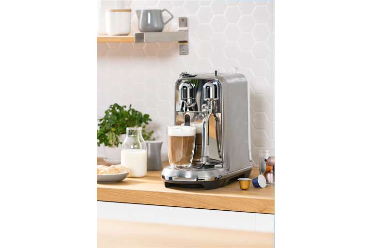 Nespresso Creatista Plus Coffee Machine by Breville - Stainless Steel ...