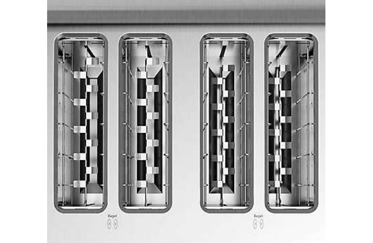 KitchenAid 4 Slice Toaster - Almond Cream | Harvey Norman