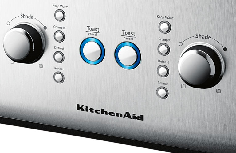KitchenAid 4 Slice Toaster - Almond Cream | Harvey Norman